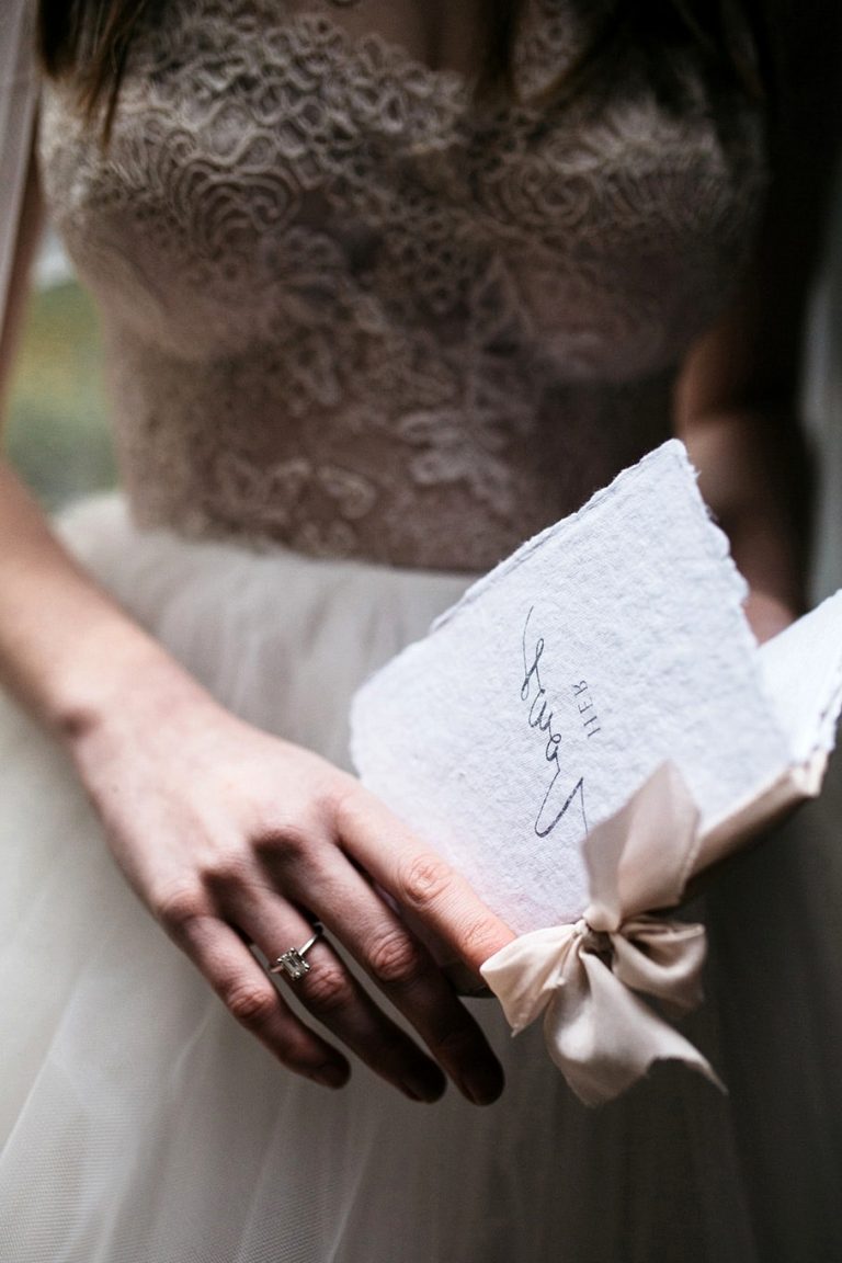 Intimate Woodland Elopement Inspiration - Swanky Wedding
