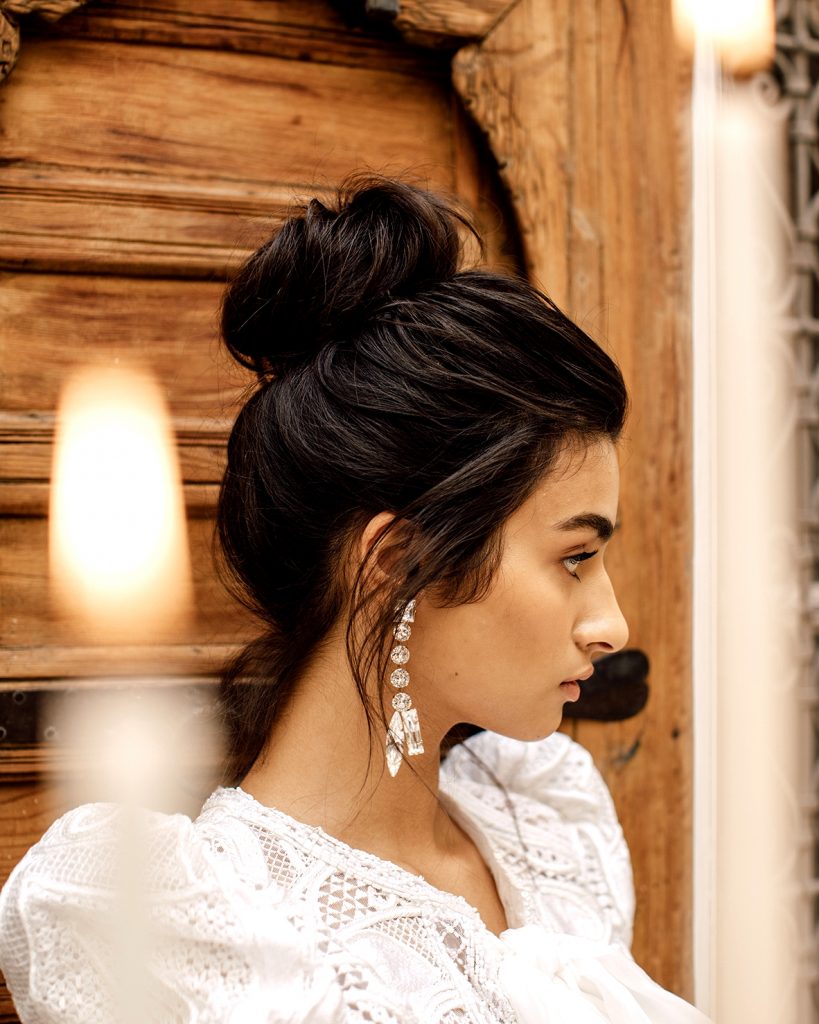 Trending Now: Boho-Stylish Messy Bun Marriage ceremony Hairstyles ...