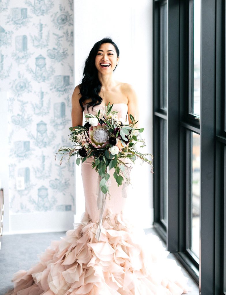 Fairly in Pink: Our Favourite Blush Wedding ceremony Clothes - Swanky ...